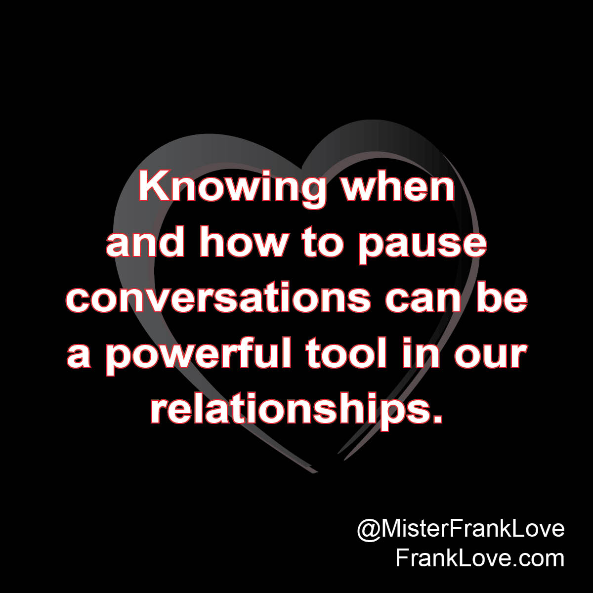Table Manners – Frank Love on Relationships